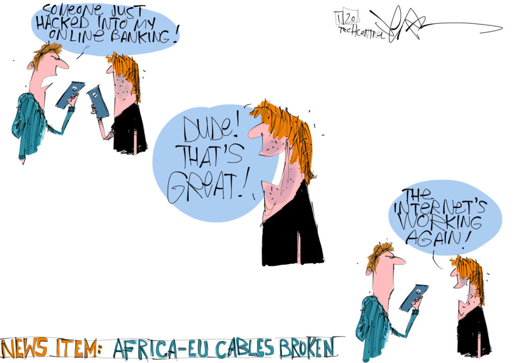 Backspace: 'Broken cables' - TechCentral