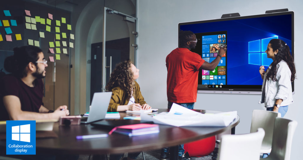 Sharp launches Windows collaboration display - TechCentral