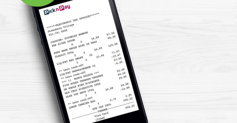 Pick n Pay can now e-mail you your till slips - TechCentral News