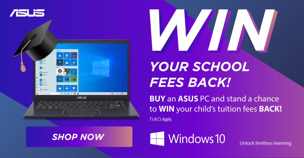 ASUS offers a chance for parents to win back their 2021 school fees ...