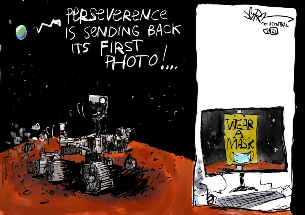 Backspace: 'First photo from Mars' - TechCentral