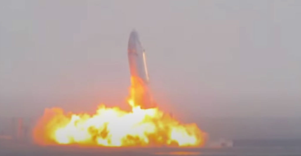Watch | SpaceX Starship rocket prototype nails landing ... then blows ...