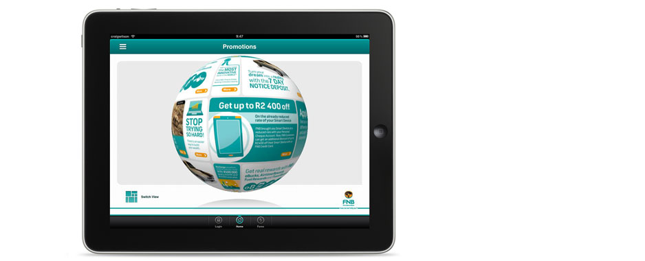 FNB launches tablet app - TechCentral