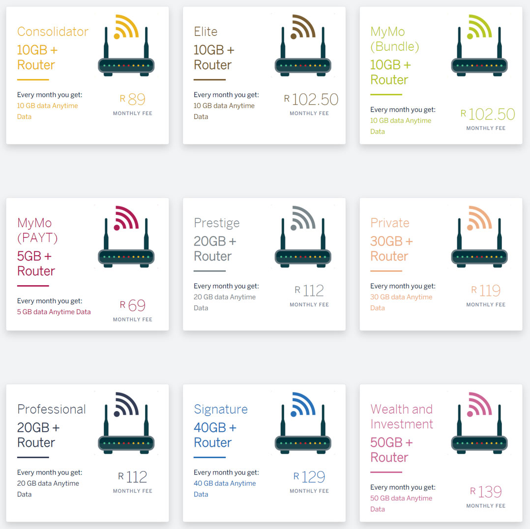 Standard Bank launches low-cost fixed-LTE plans - 50GB for R139