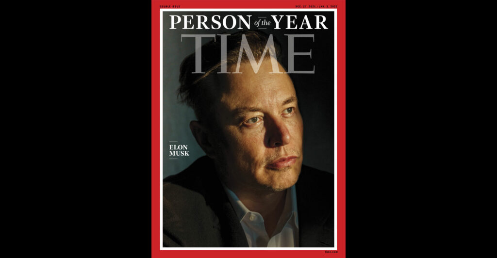 Elon Musk is Time's Person of the Year - TechCentral World