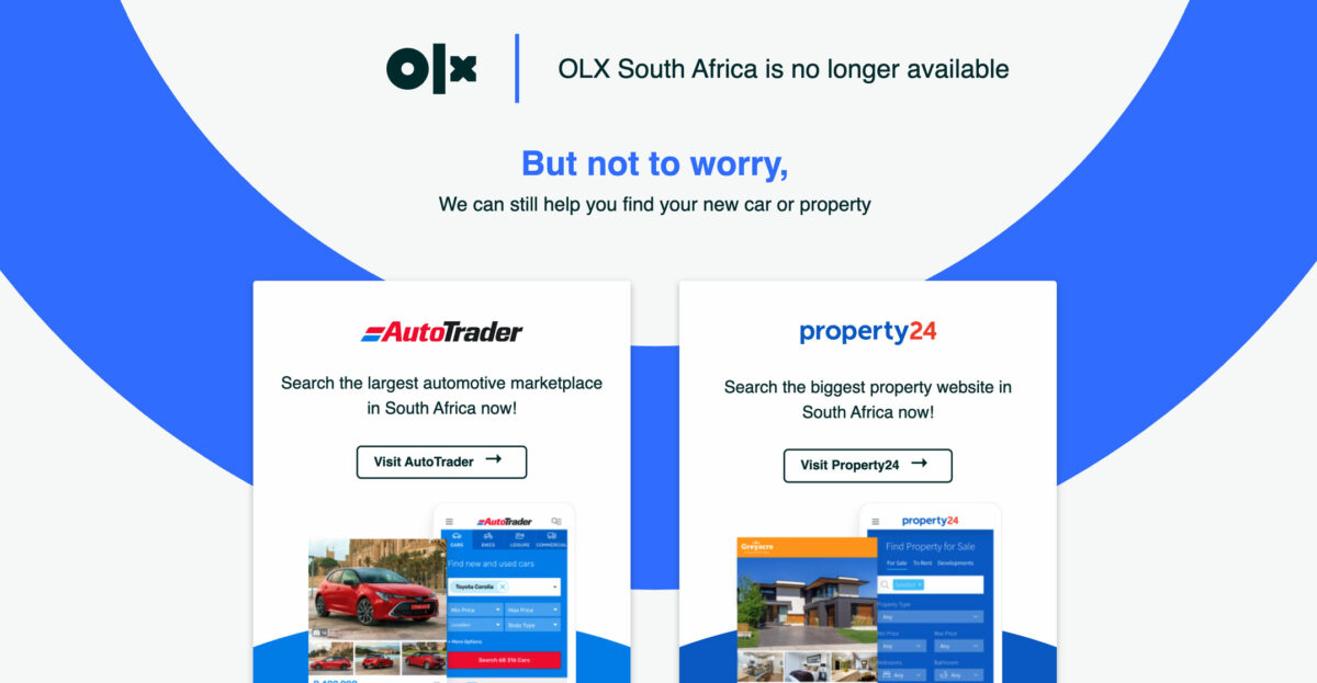 Naspers closes OLX website in South Africa - TechCentral