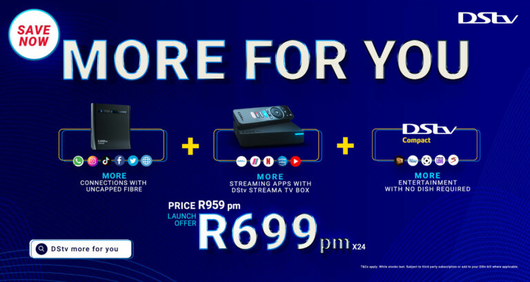 MultiChoice SA expands DStv Internet to include uncapped fibre ...