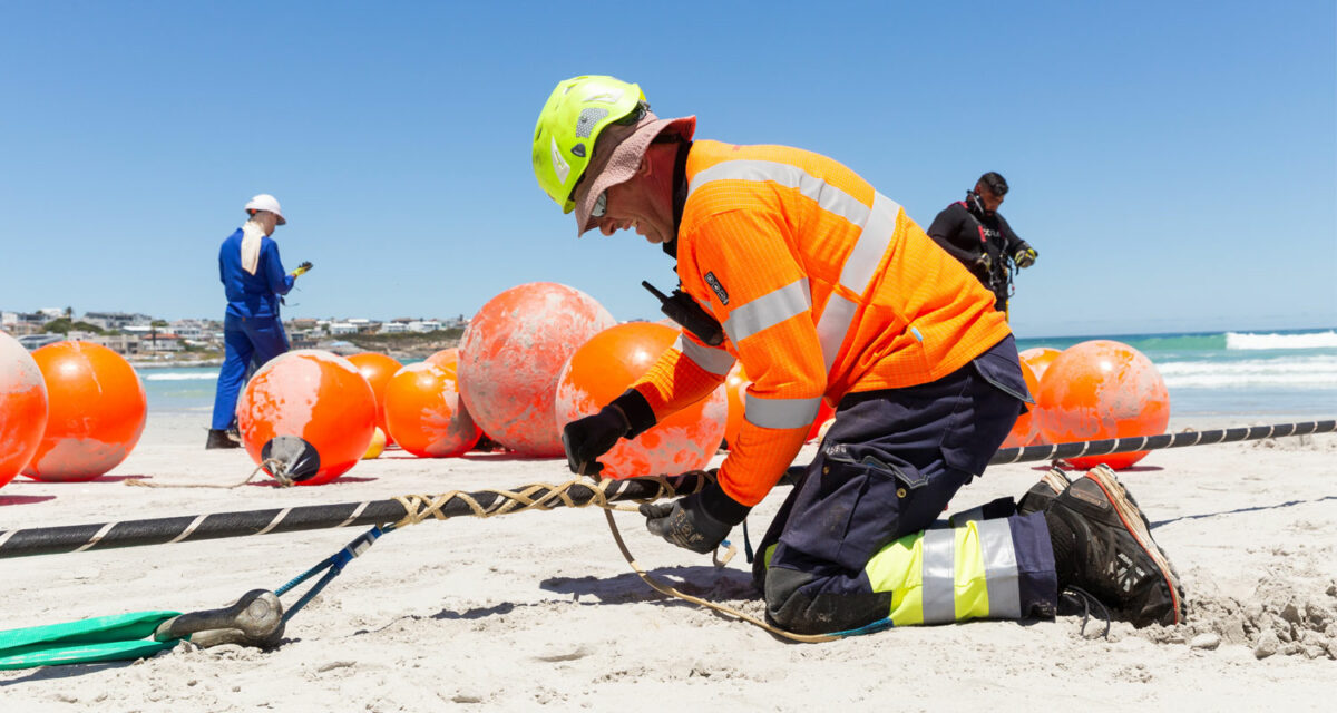 Meta-backed 2Africa cable comes ashore near Cape Town - TechCentral