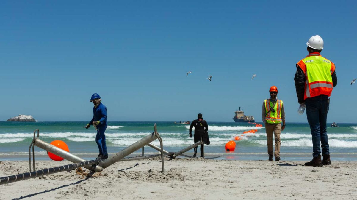 In pictures | 2Africa cable's Cape Town landing - TechCentral