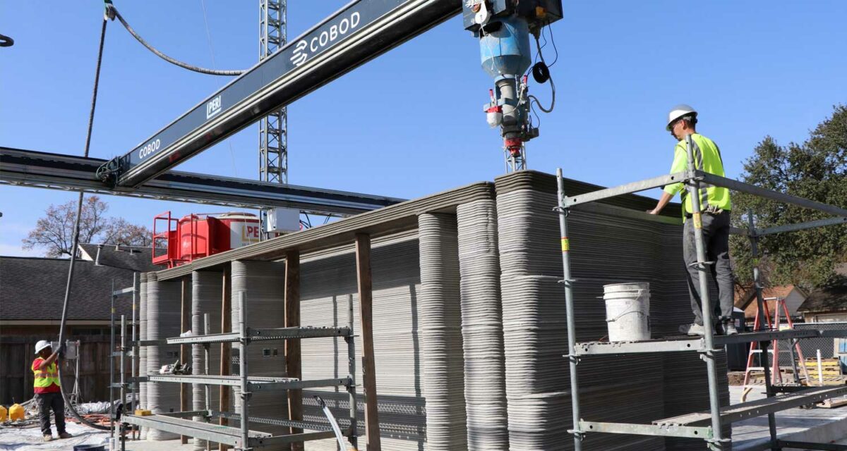 3D printing reaches new heights with two-storey home