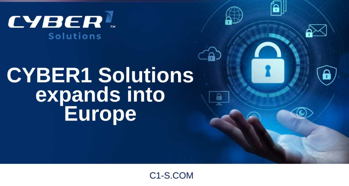 CYBER1 Solutions expands into Europe - TechCentral