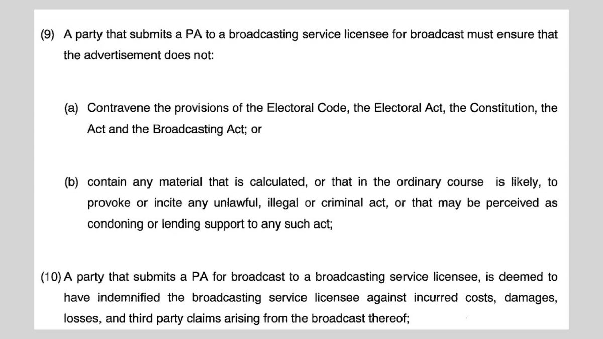 Should the SABC have discretion to reject a political ad? - TechCentral