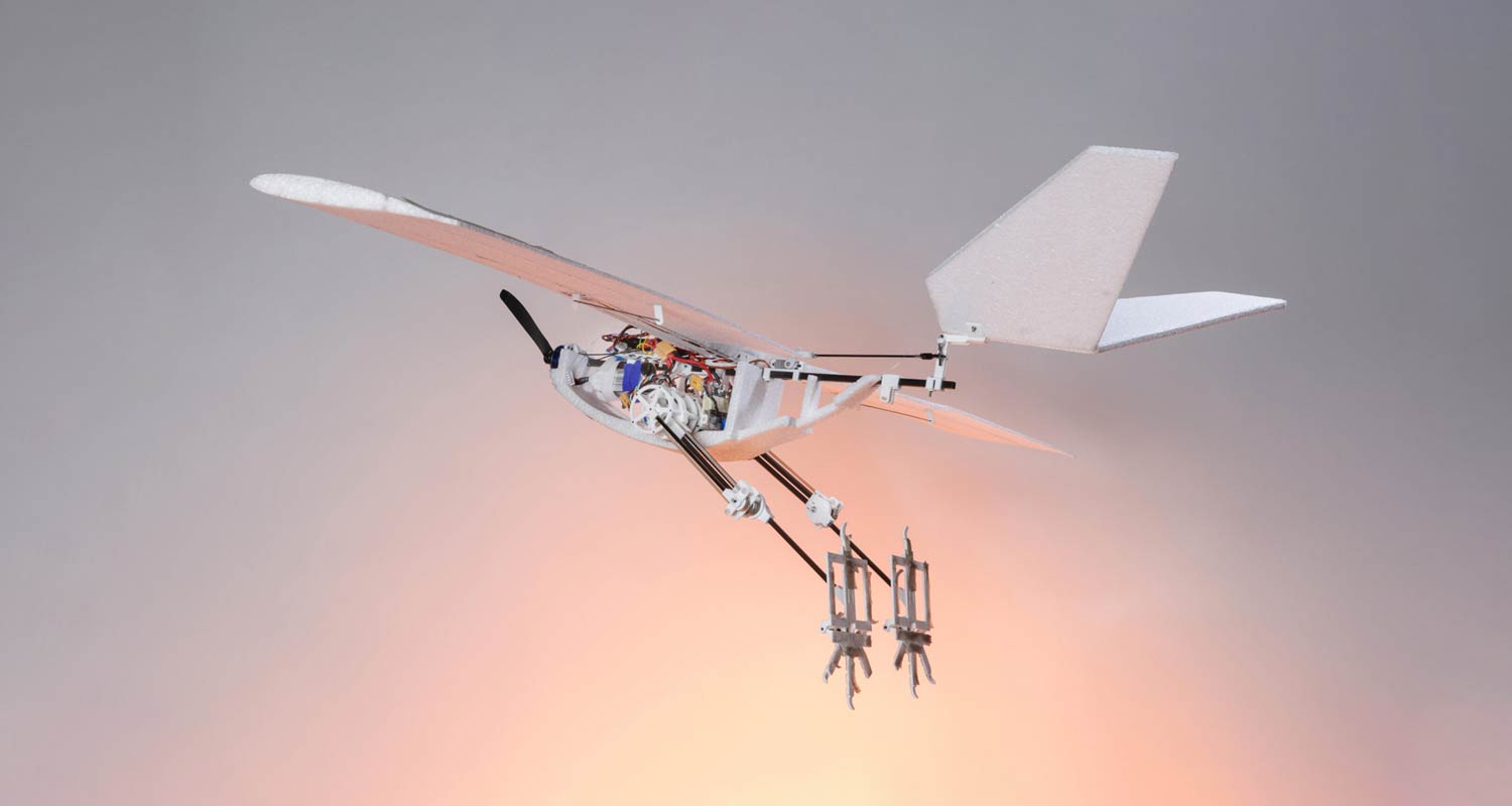 Bookmarks | New bird-like drone has legs for landing gear